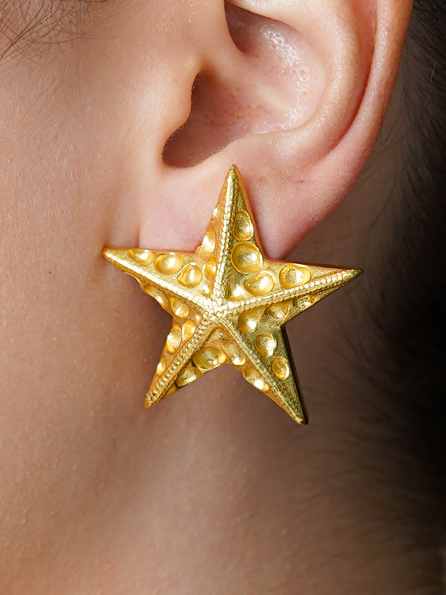 Buy Joules By Radhika Gold Luma Nova Stud Earrings Online