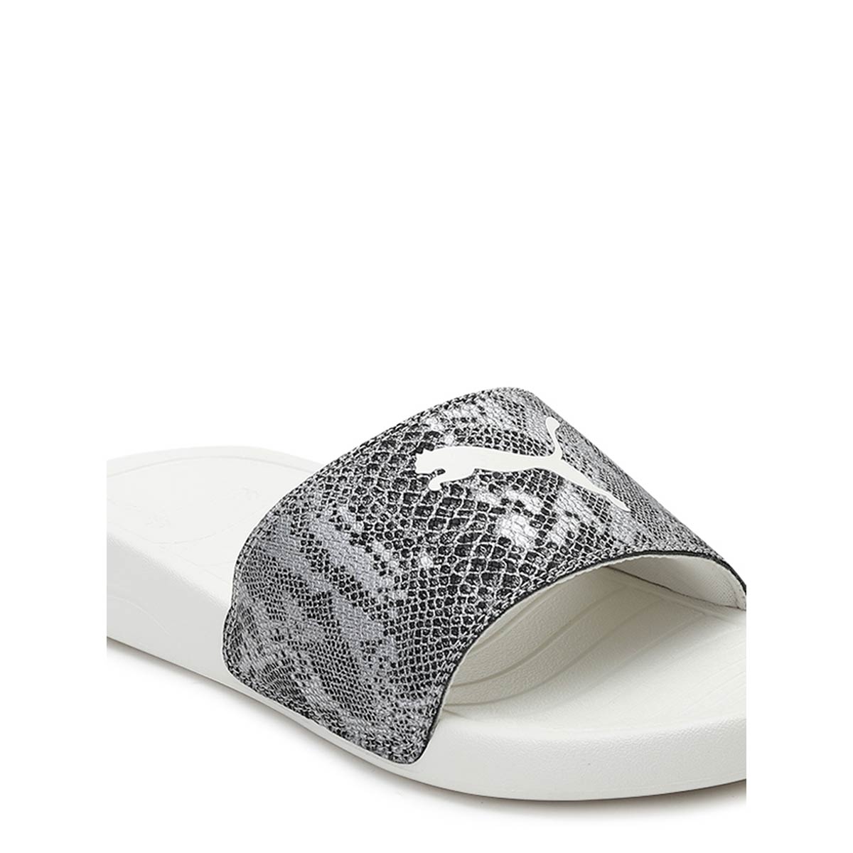 Buy Puma Pop Cat 20 Untamed Women Silver Slides Online