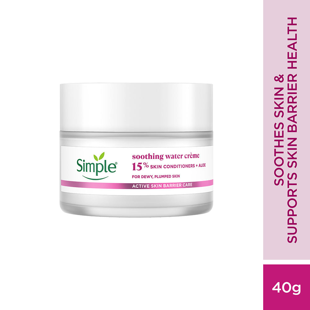 Buy Simple Barrier Care Soothing Water Creme With 6% Ceramide Boosters ...