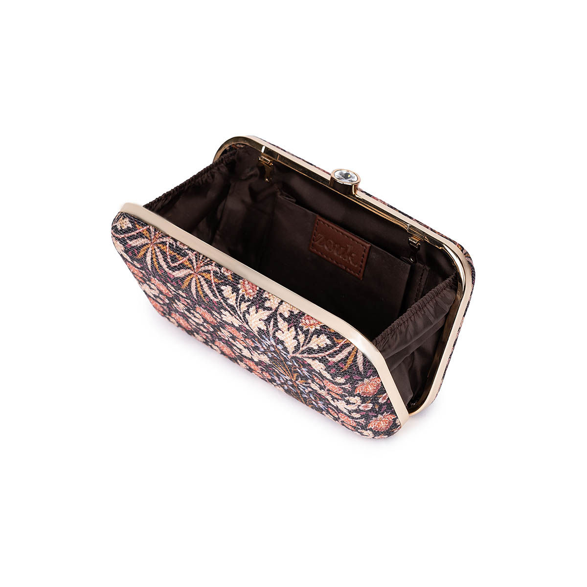 Buy Zouk Kashmir Blooms Clutch Online