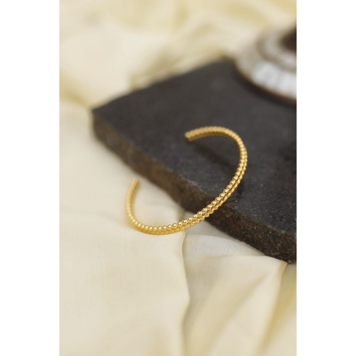 Buy Perfectly Average Beaded Cuff Bracelet Online