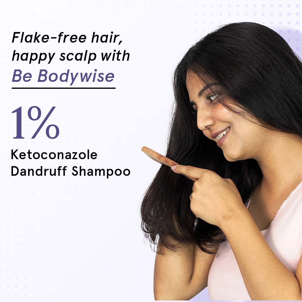 Buy Be Bodywise 1% Ketoconazole Anti Dandruff Shampoo For Women Online