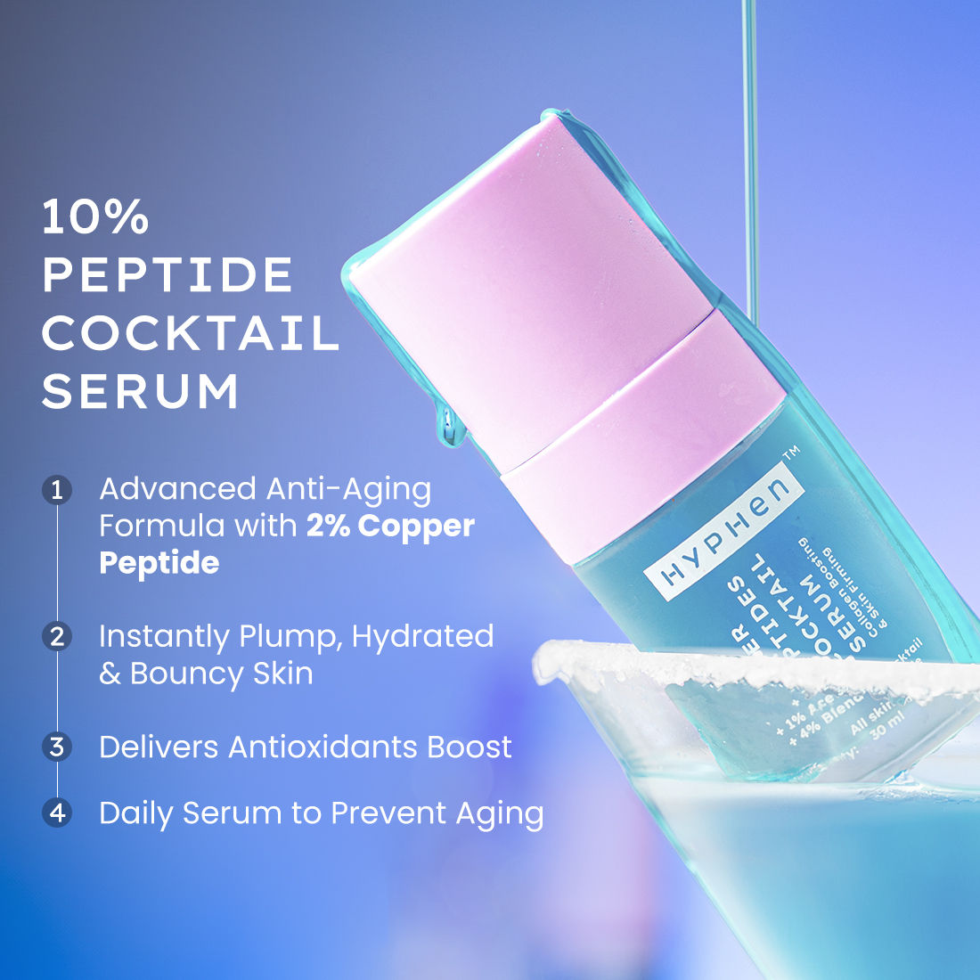 Buy Hyphen 10% Power Peptide Cocktail Serum Online