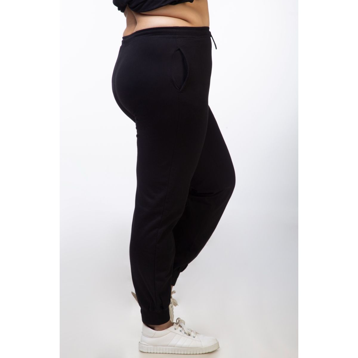 Buy Aastey Vibe Checks Joggers Midnight Black Online