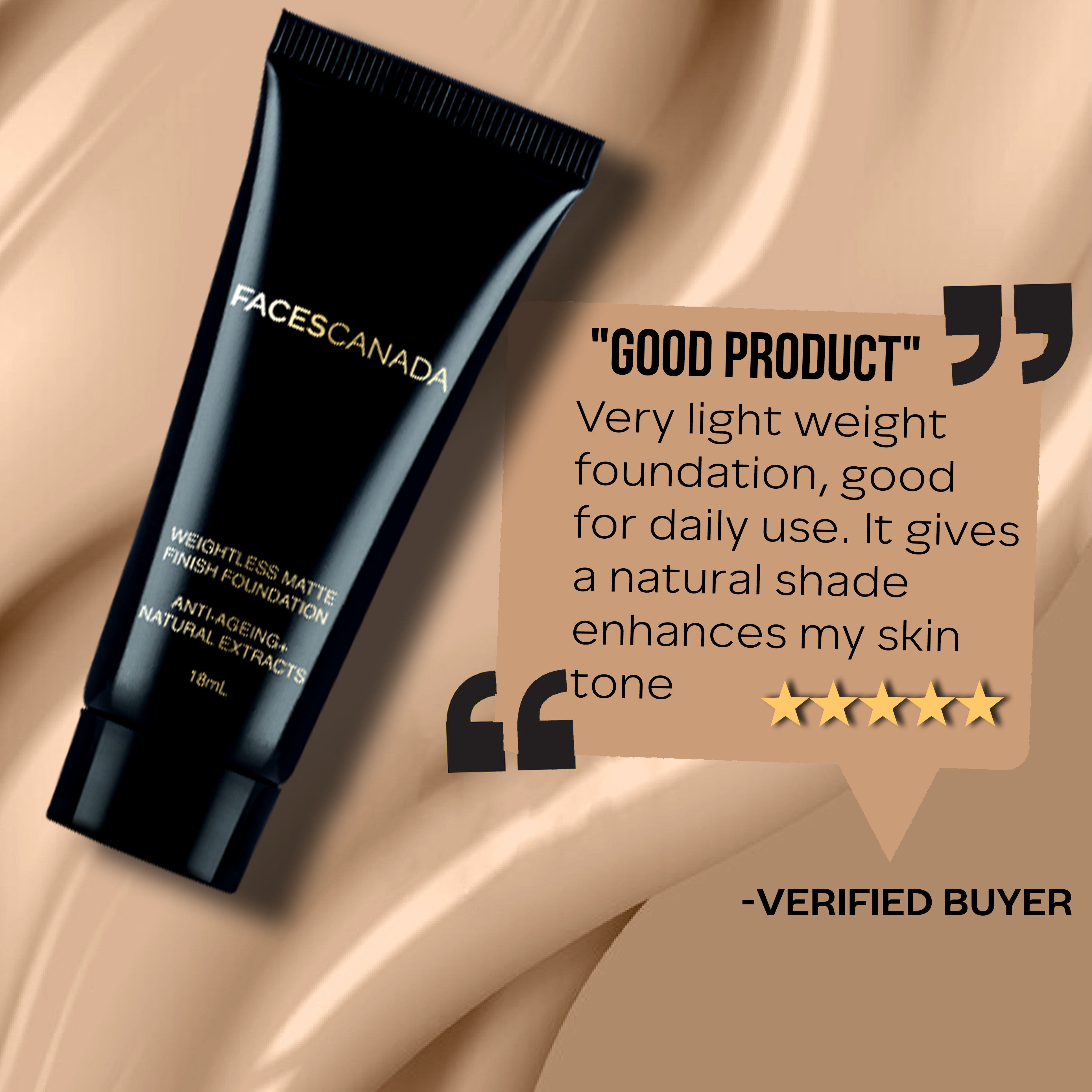 Faces Canada Mini Weightless Matte Finish Foundation: Buy Faces Canada ...