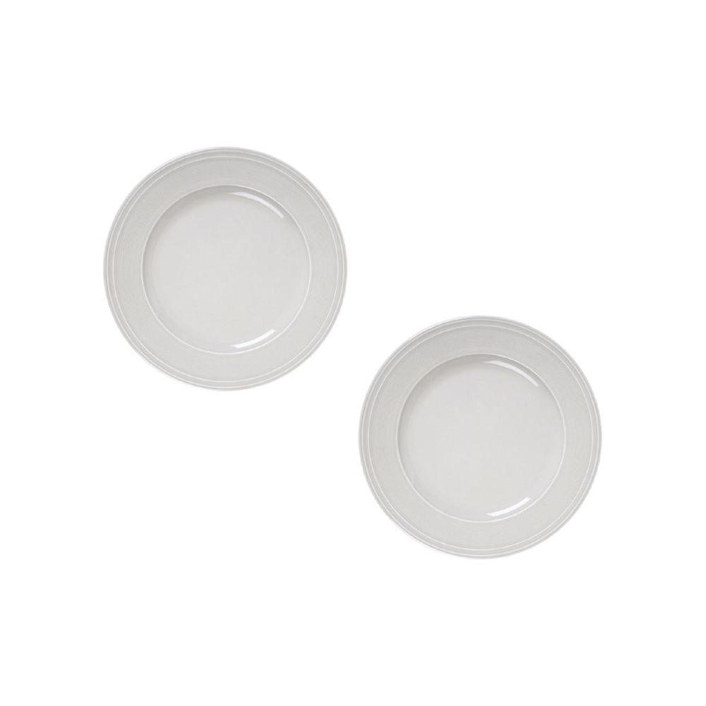 Pure Home + Living Set of 2 Mild Stone Dinner Plate: Buy Pure Home ...
