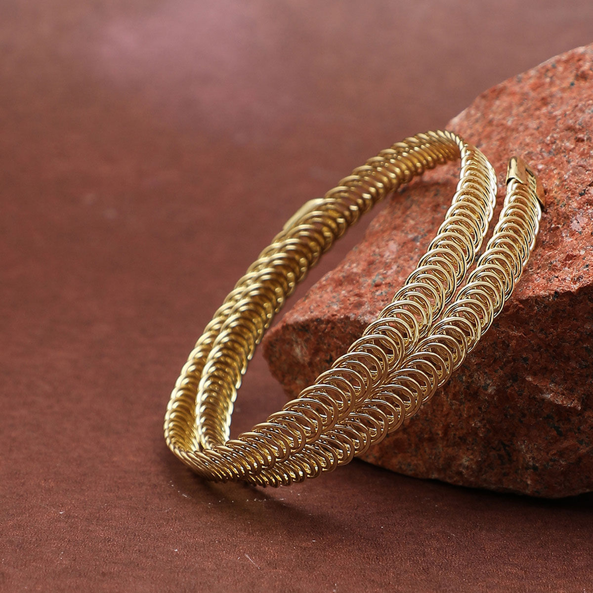 Buy SOHI Gold Plated Designer Armlet Online