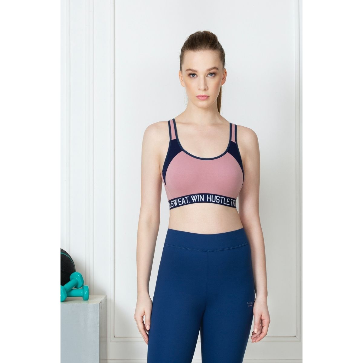 Van Heusen Proactive Women Lilac Anti Bacterial Non Padded Sports Bra ...