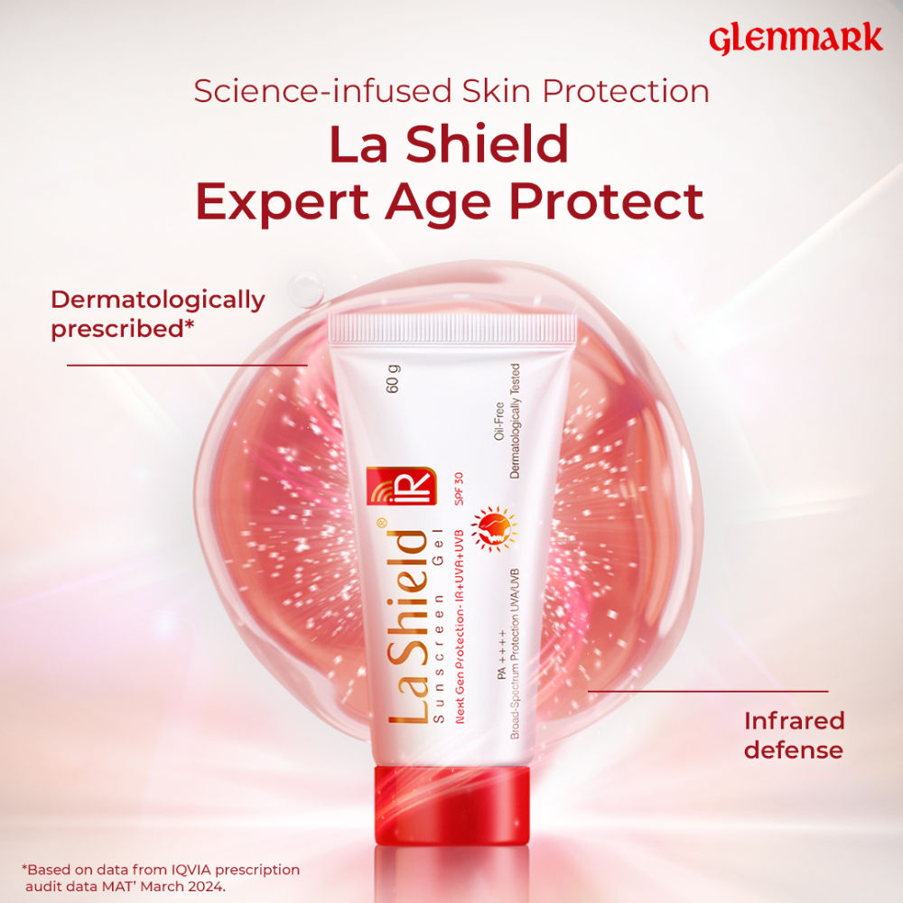 Buy La Shield IR SPF 30 PA +++ Mineral Sunscreen UVA & UVB + Infrared ...
