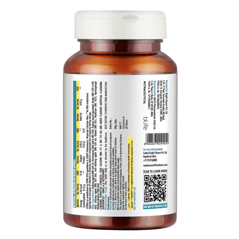 TrueBasics Multivit Sport Multivitamin Tablets: Buy TrueBasics Multivit ...