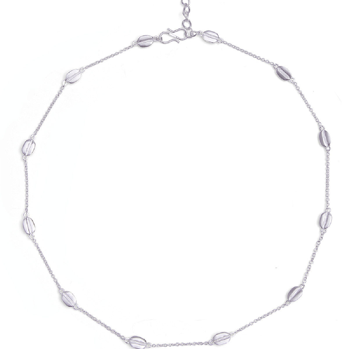Buy Ethnic Andaz Silver Bean Medley Chain Online Buy Ethnic Andaz Silver Bean Medley Chain Online