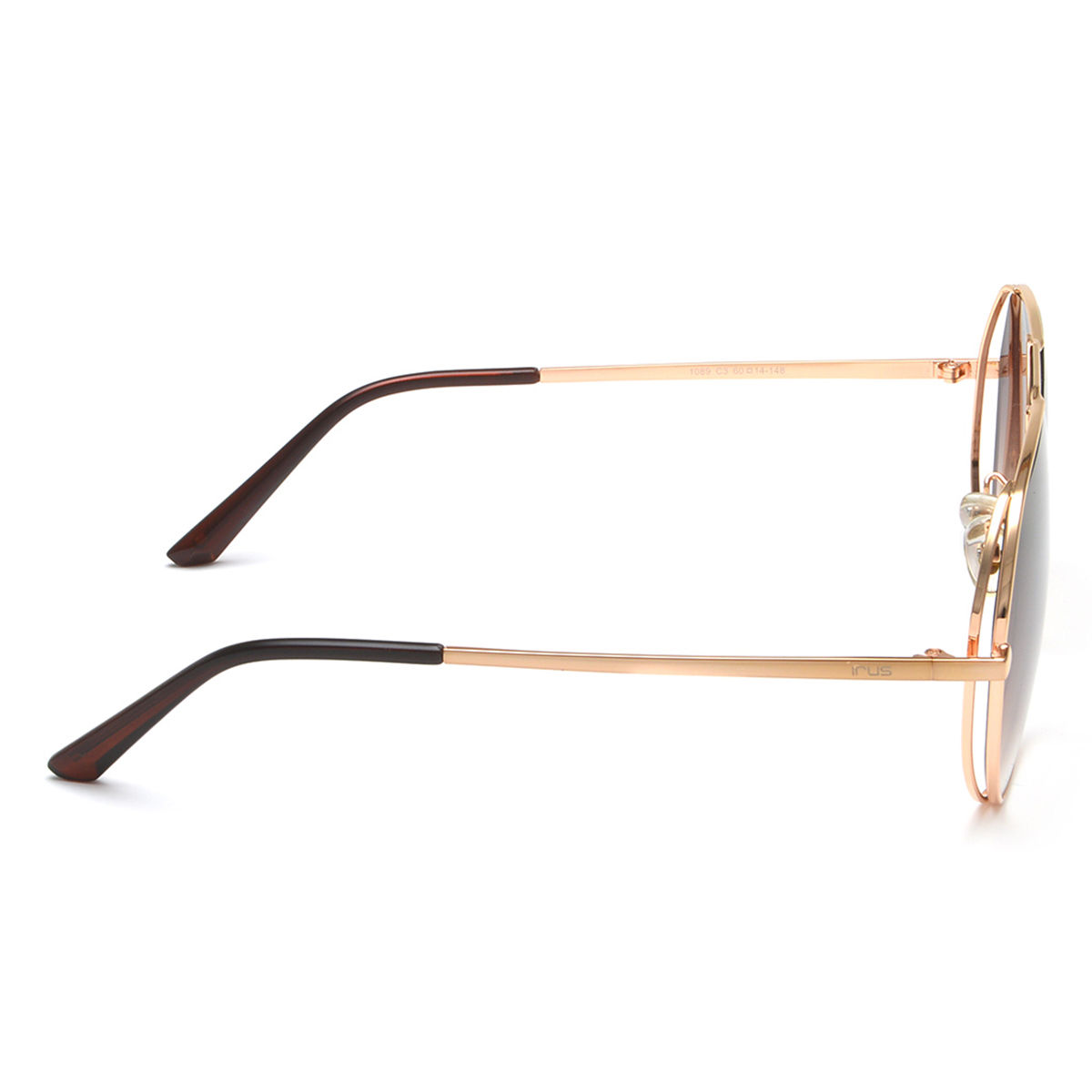 Buy IRUS Men Full UV Protected Brown Lens Sunglasses - IRS1089C3SG Online