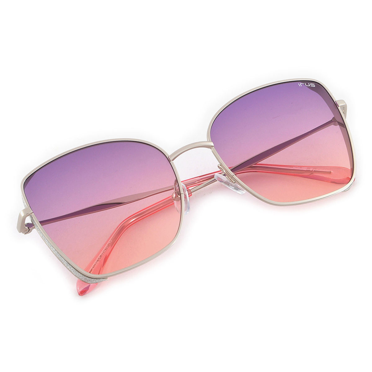 Buy IRUS Women Full UV Protected Purple Lens Sunglasses - IRS1120C4SG ...