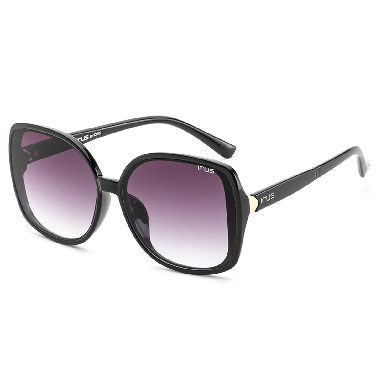 Buy IRUS Women Full UV Protected Purple Lens Sunglasses - IRS1213C1SG ...