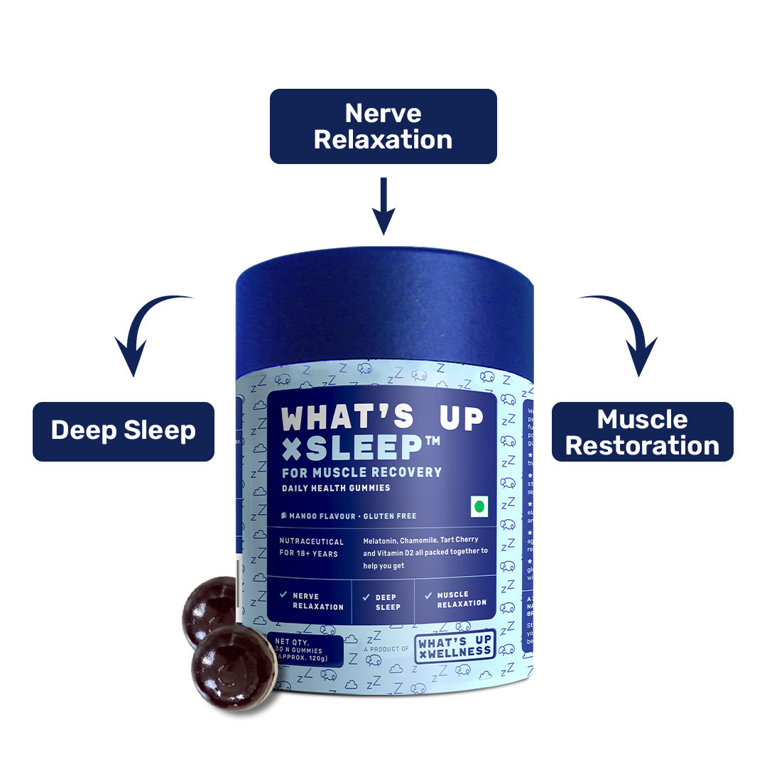 Buy What's Up Wellness Sleep Gummy Muscle Recovery Online