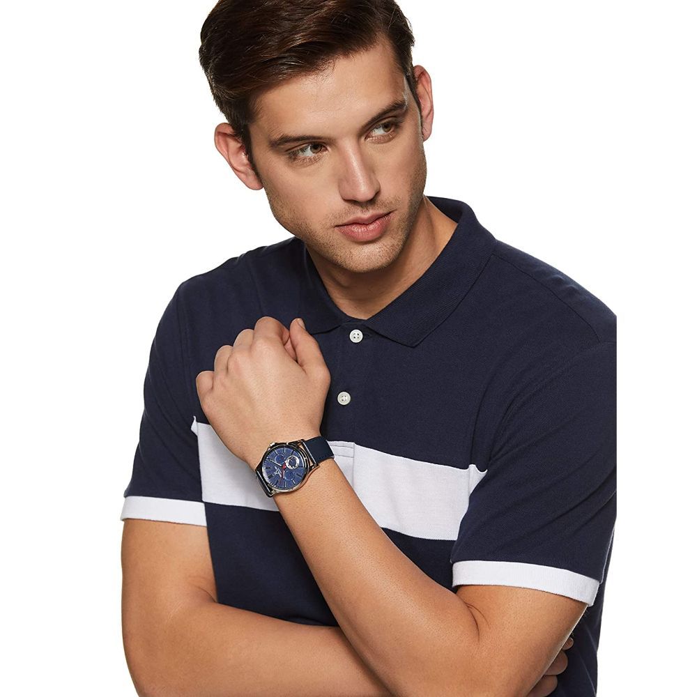 Buy Daniel Klein Exclusive Men Dark Blue Watch Online
