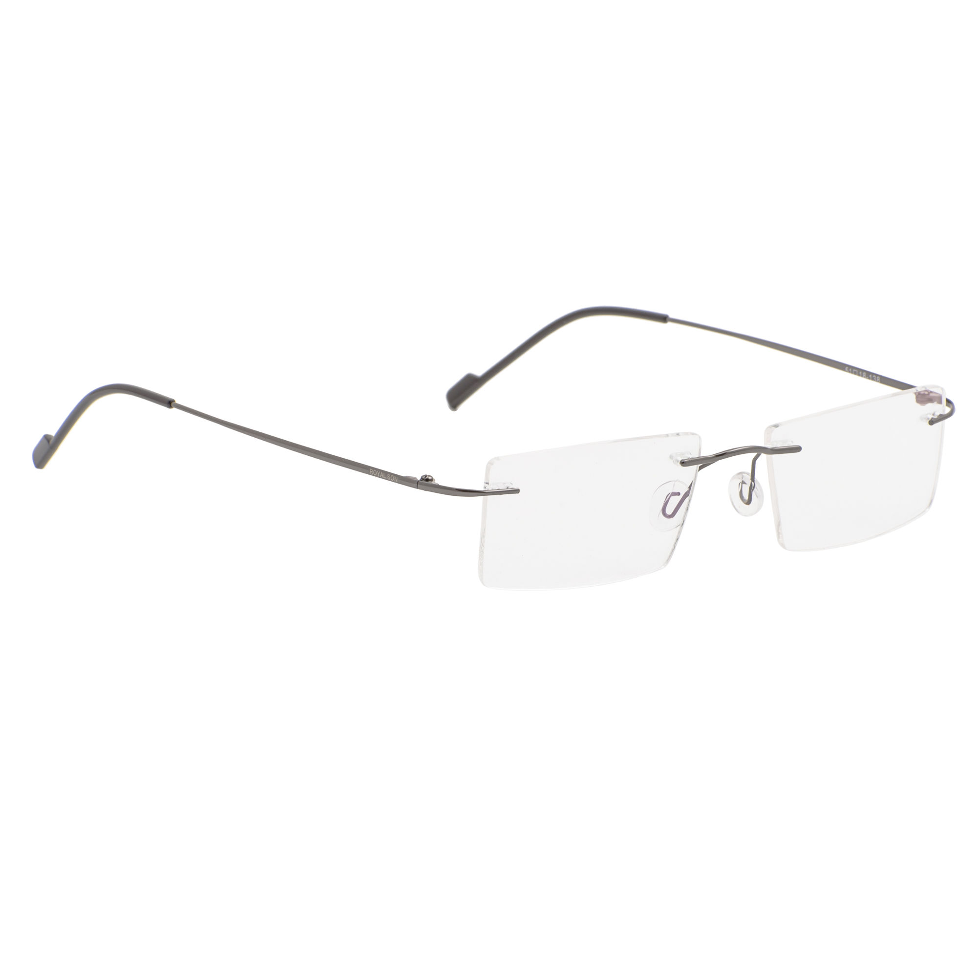 Buy Royal Son Rimless Rectangular Spectacle Frame For Men And Women Online