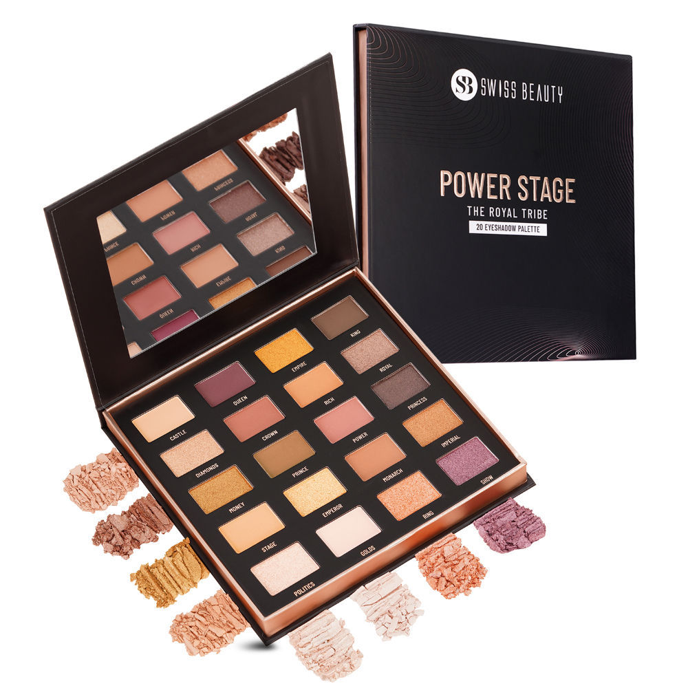 Buy Swiss Beauty Power Stage Eyeshadow Palette Online