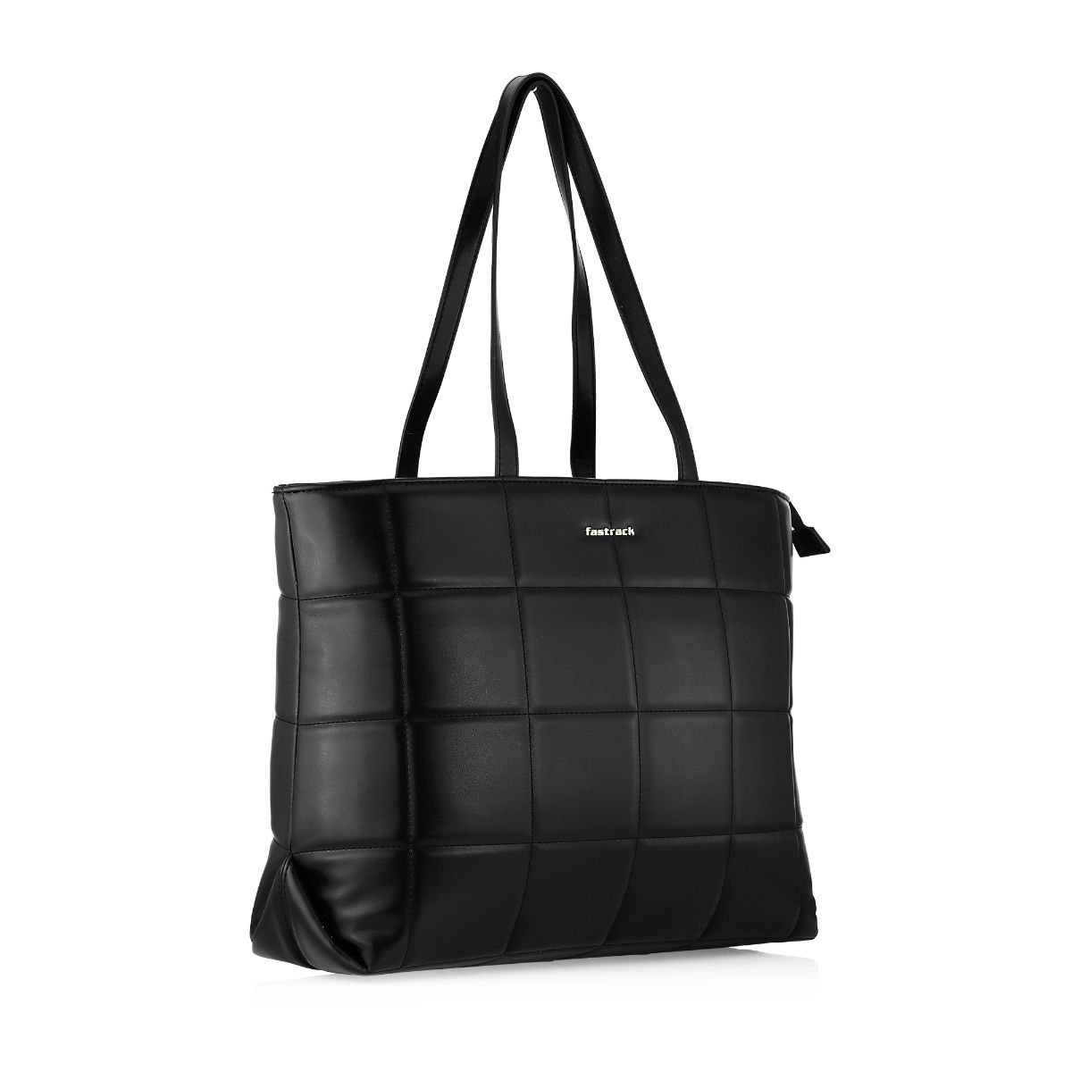 Buy Fastrack Quilted Black Tote Bag Online
