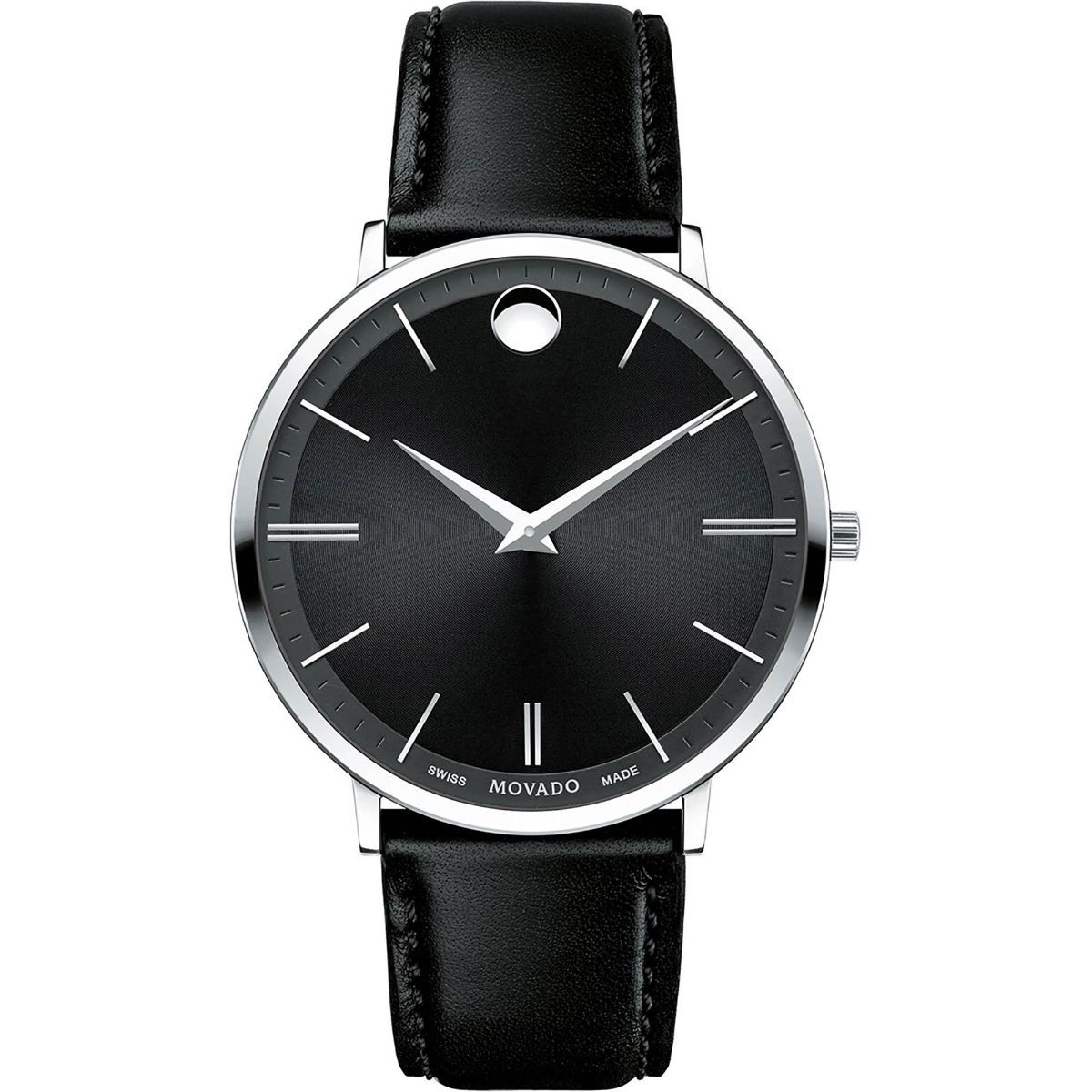 Buy Movado 607086 Black Dial Analog Watch For Men Online
