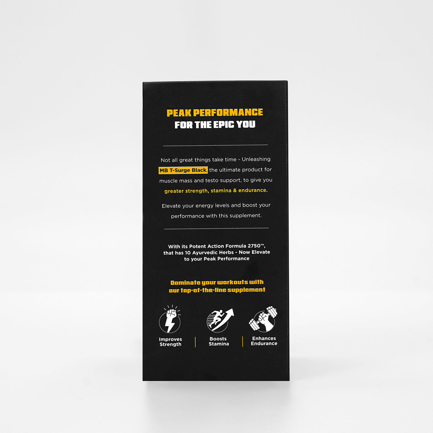 MuscleBlaze T-Surge Black Testosterone Booster For Men: Buy MuscleBlaze ...