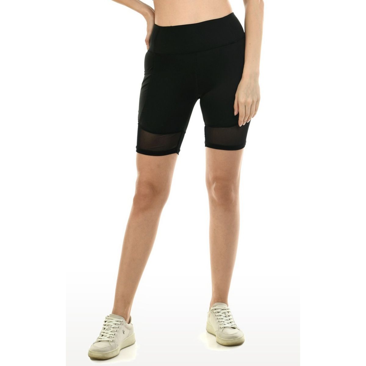 Body Smith Active Mesh Cycling Shorts - Charcoal Black: Buy Body Smith ...
