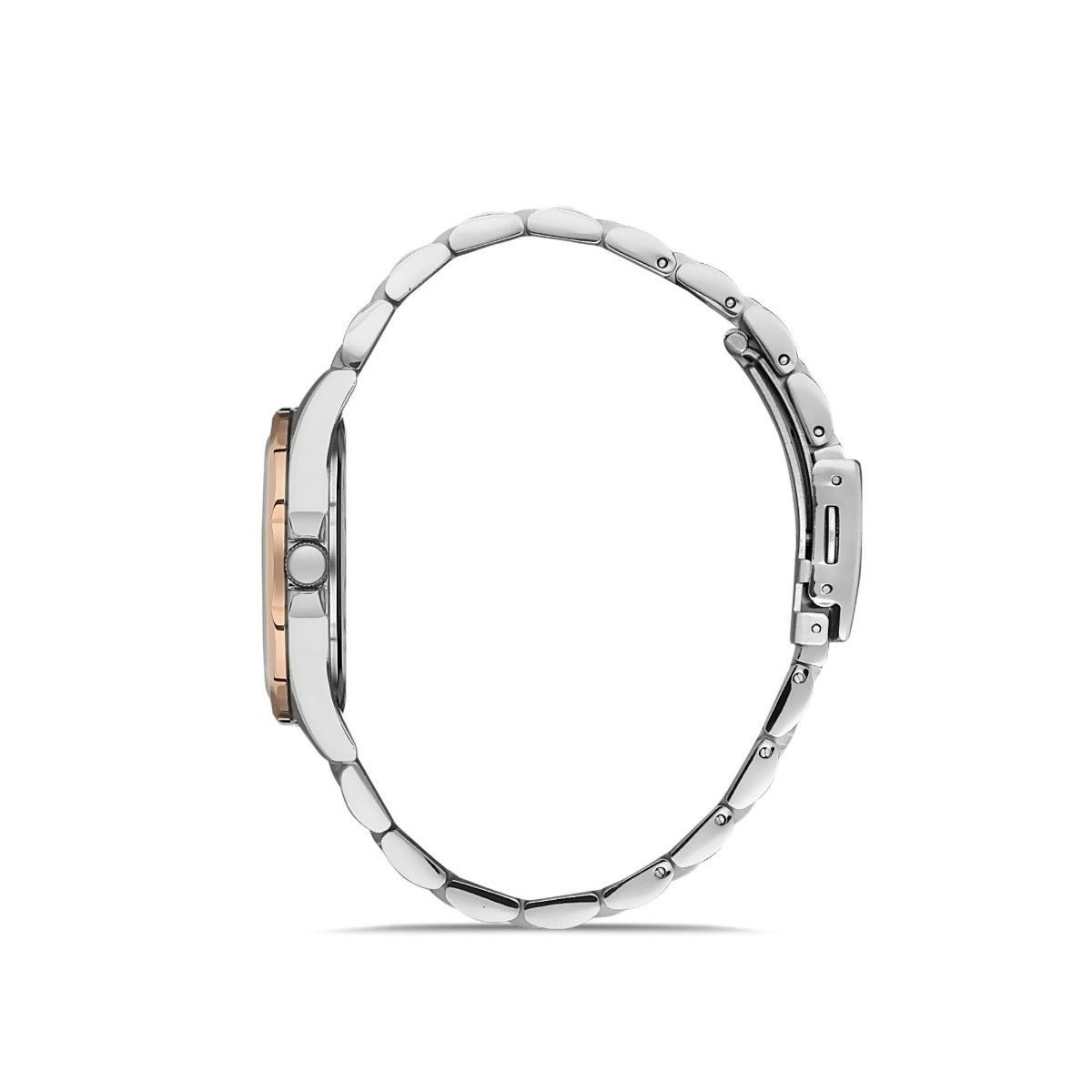 Buy Daniel Klein Premium Women Silver - Sunray Brush Dial with Real ...