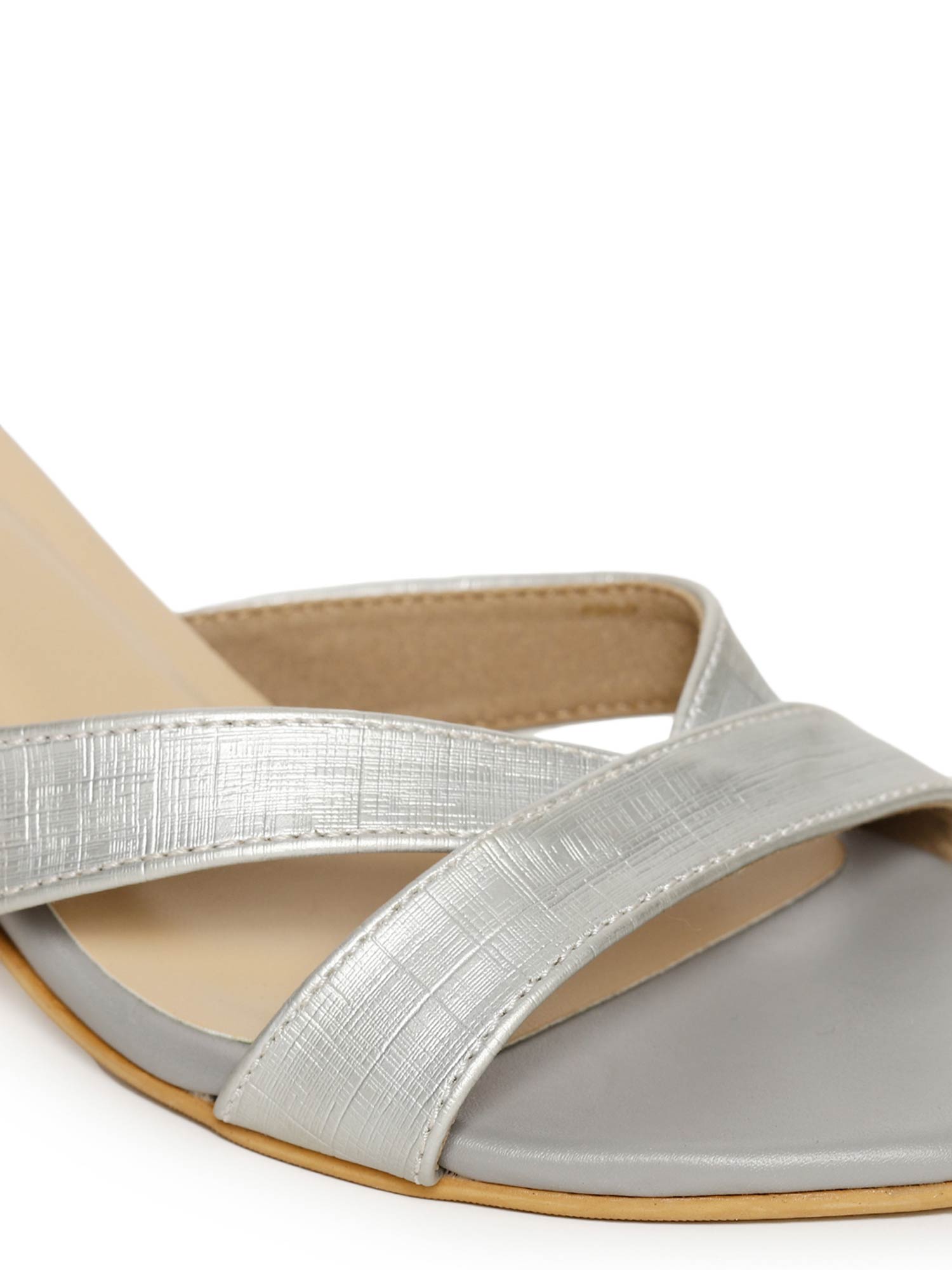 Monrow Kaylin Grey Block Heels: Buy Monrow Kaylin Grey Block Heels ...