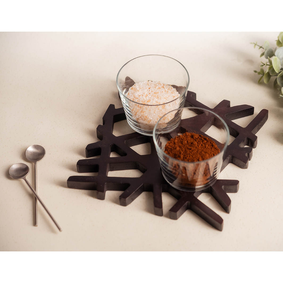 SG Home Geometric Square Trivet (Set of 2): Buy SG Home Geometric ...