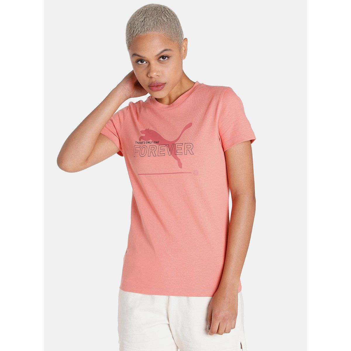 Buy Puma Ess Better Womens Pink T-shirt Online