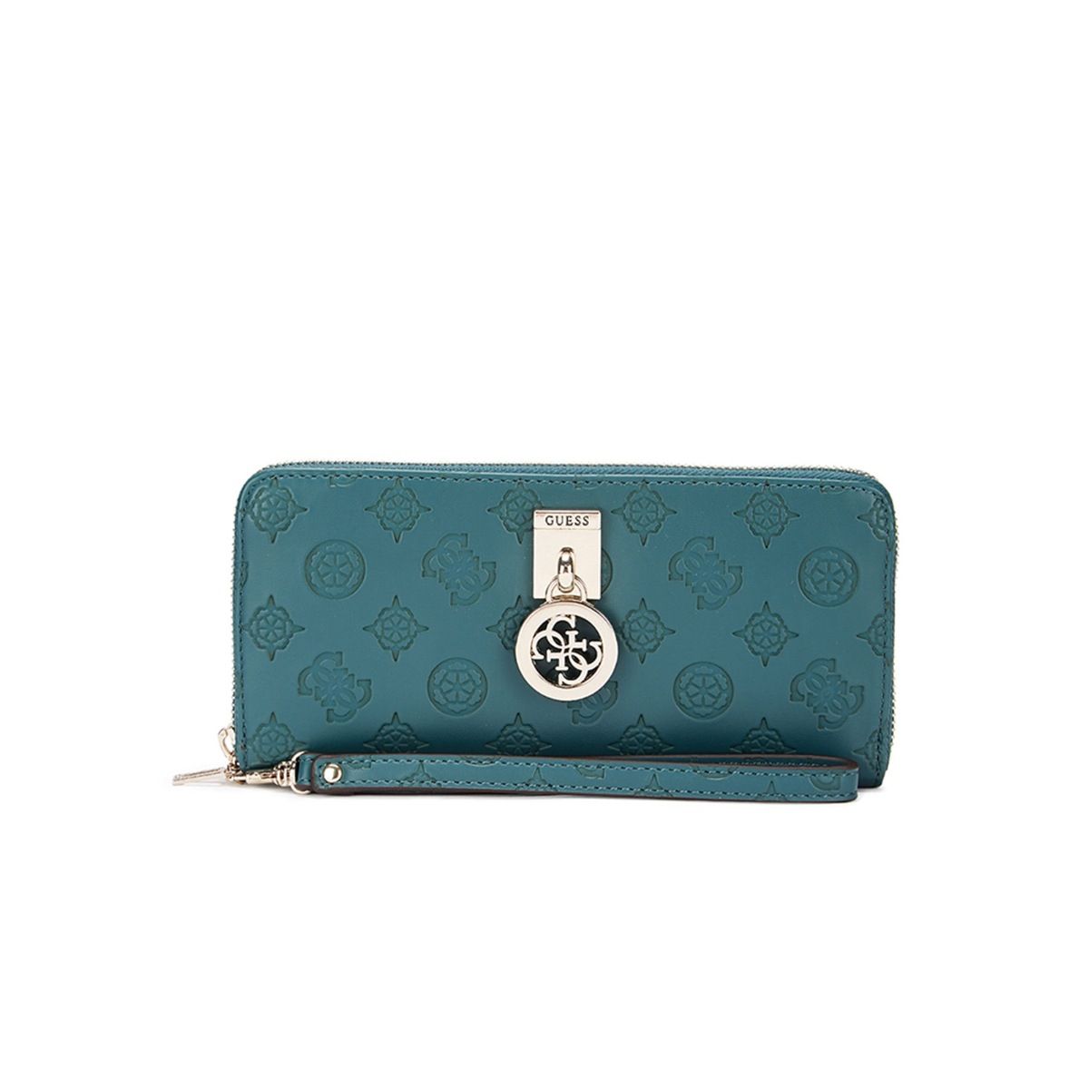 Buy Guess Blue Printed Clutches Online