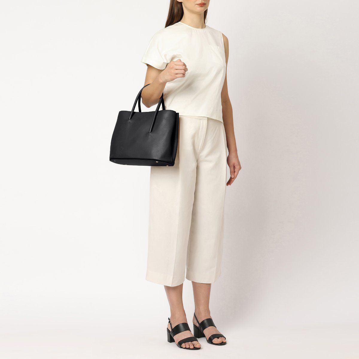 Buy Behno New York Meena Satchel Bag - Black Online