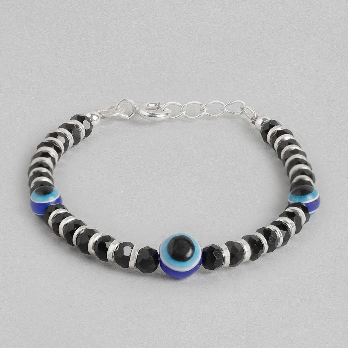 Buy Zavya Classy Evil Eye 925 Sterling Silver Bracelet Online