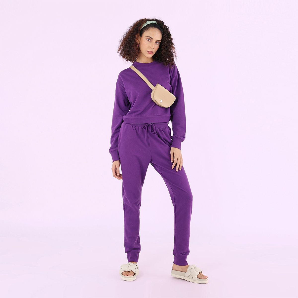 Nite Flite Puducherry Purple Co-ord Set: Buy Nite Flite Puducherry ...