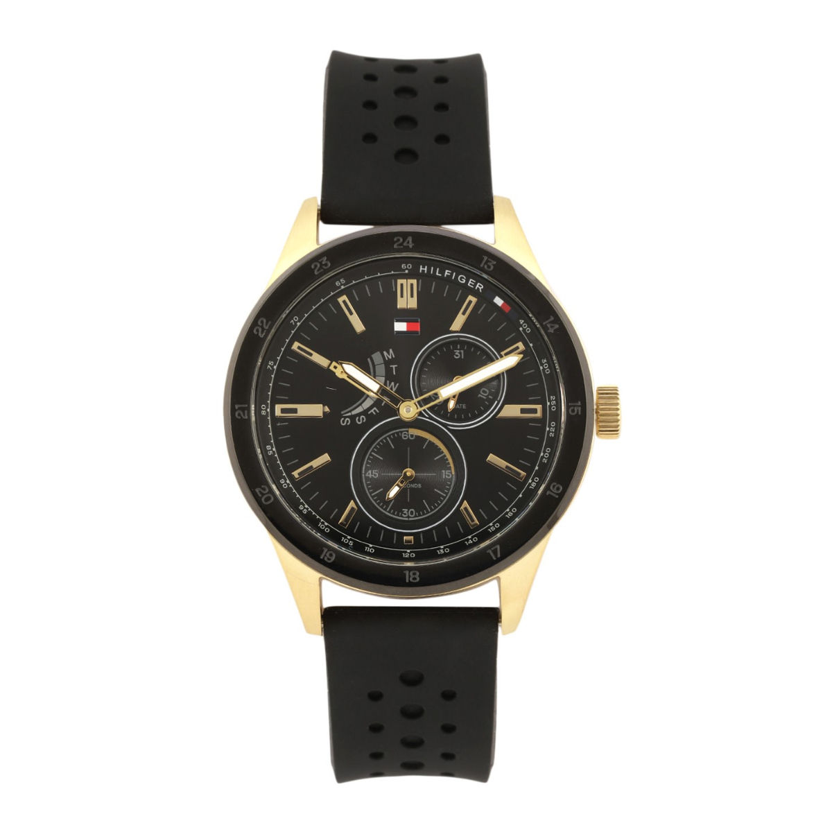 Tommy Hilfiger TH1791636 Black Dial Analog Watch For Men: Buy Tommy ...