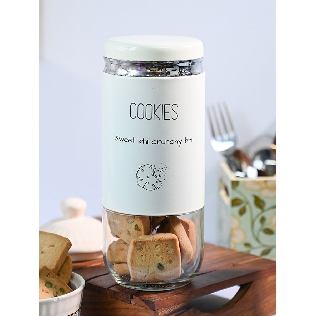 Buy Voncasa Cookies Storage Jar 850ml Online