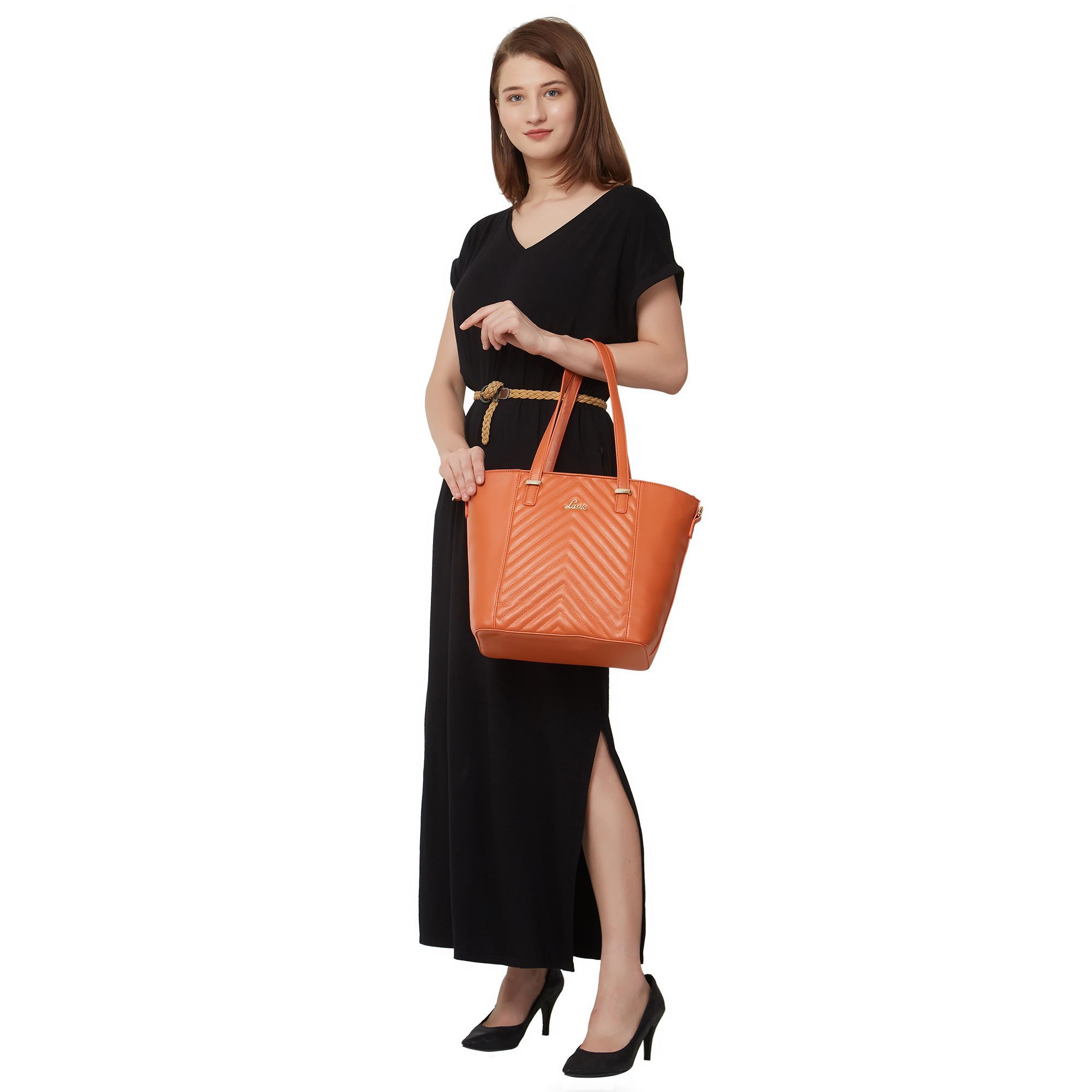 Buy Lavie Orange GENIUS Medium VT Tote Online