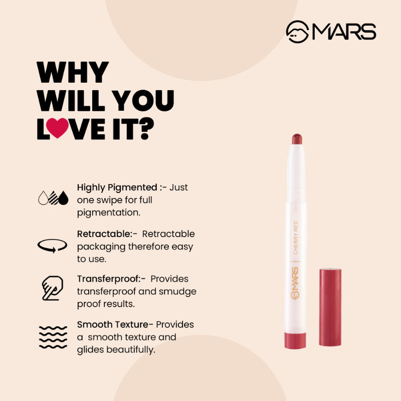 Mars Poppins Lip Crayon: Buy Mars Poppins Lip Crayon Online at Best ...