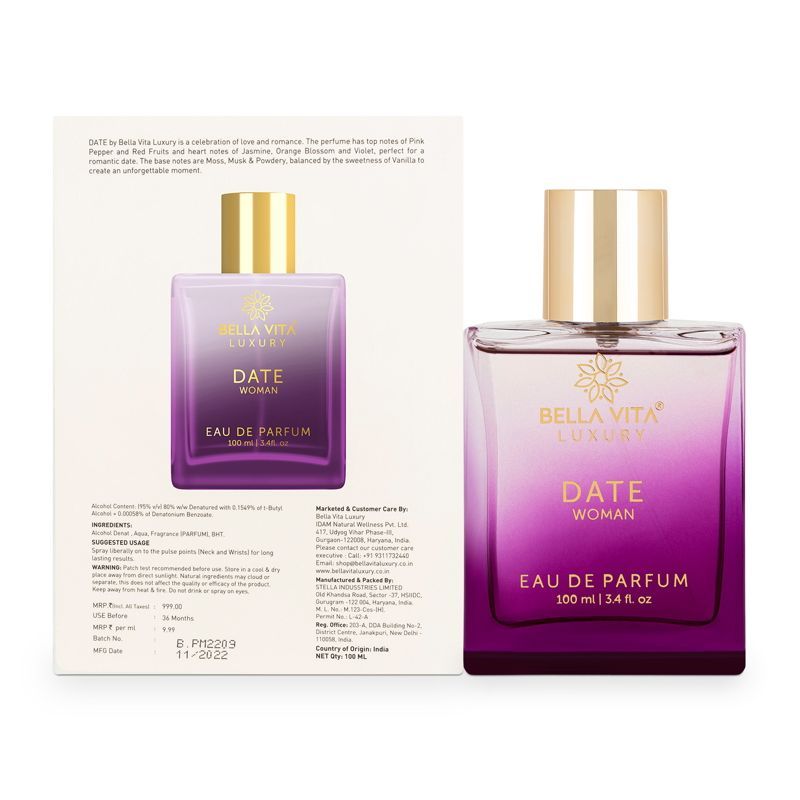 Bella Vita Organic Luxury Date Perfume: Buy Bella Vita Organic Luxury ...
