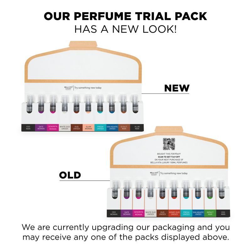 Bella Vita Luxury Perfumes Trial - Pack of 10: Buy Bella Vita Luxury ...