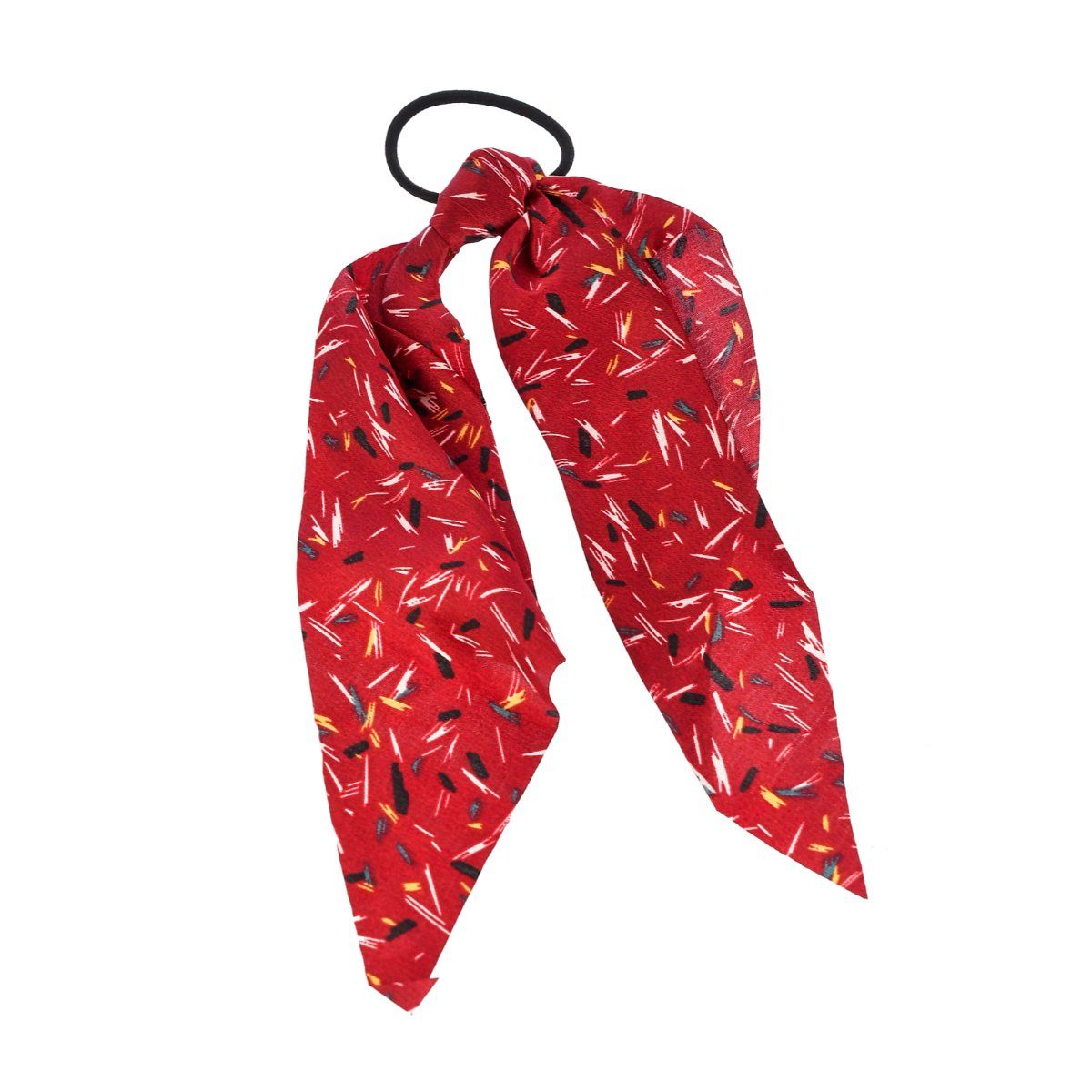 Buy Silvermerc Designs Satin Scarf Rubber Band (Set of 2) Online