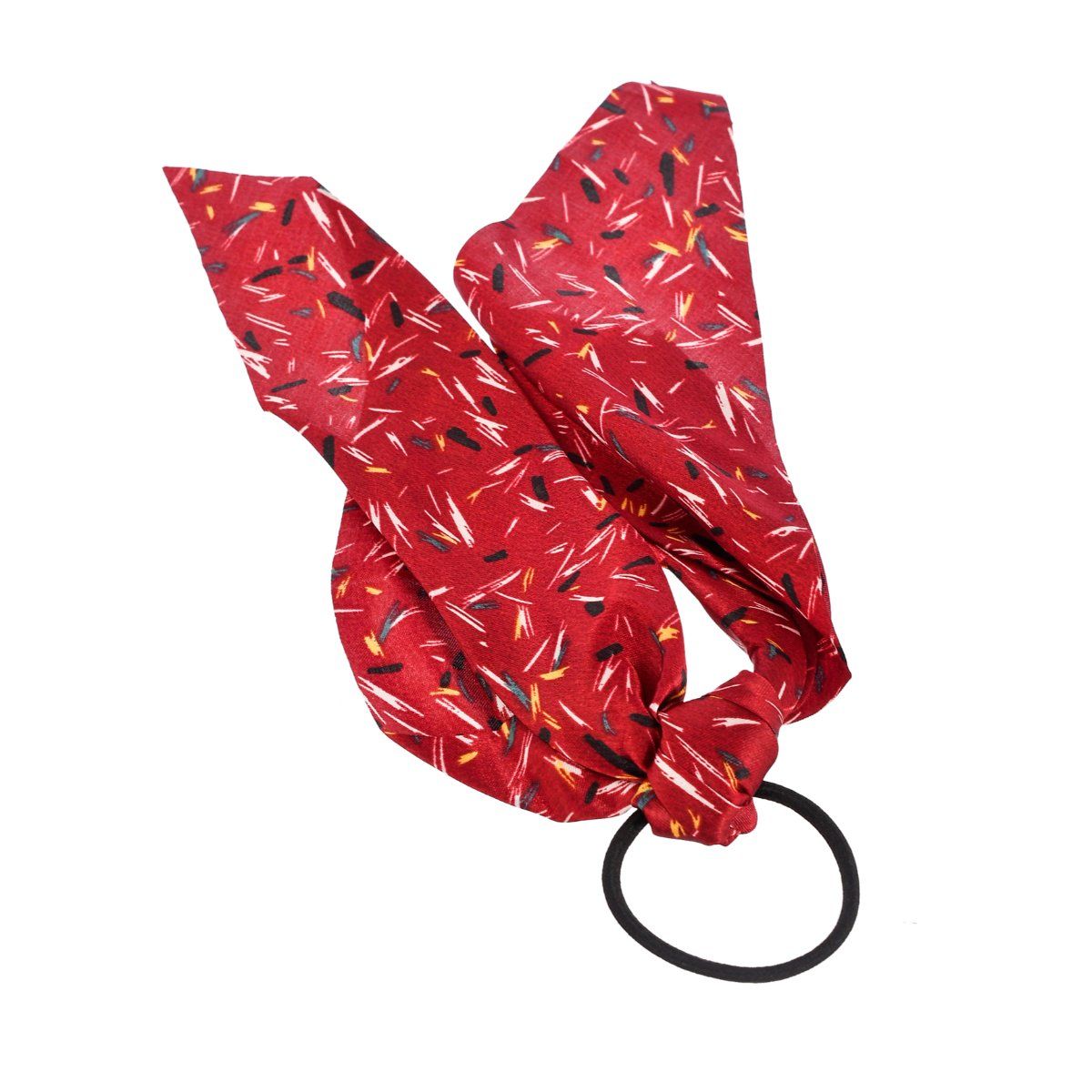 Buy Silvermerc Designs Satin Scarf Rubber Band (Set of 2) Online