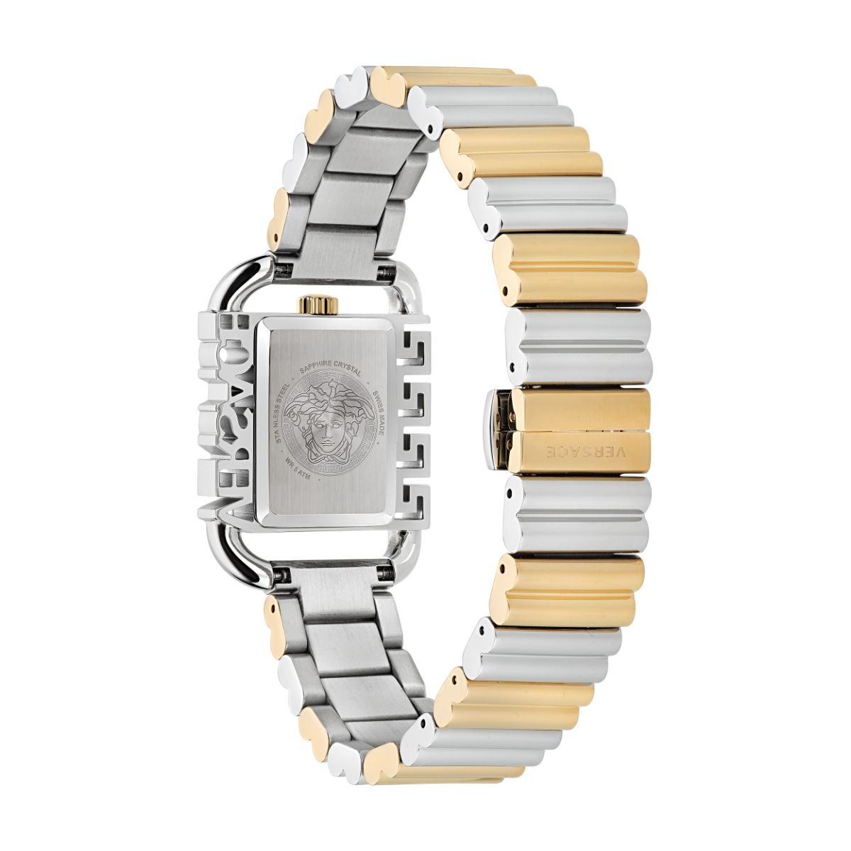 Buy Versace Analog Silver Dial Unisex Watch - Ve3B00422 Online