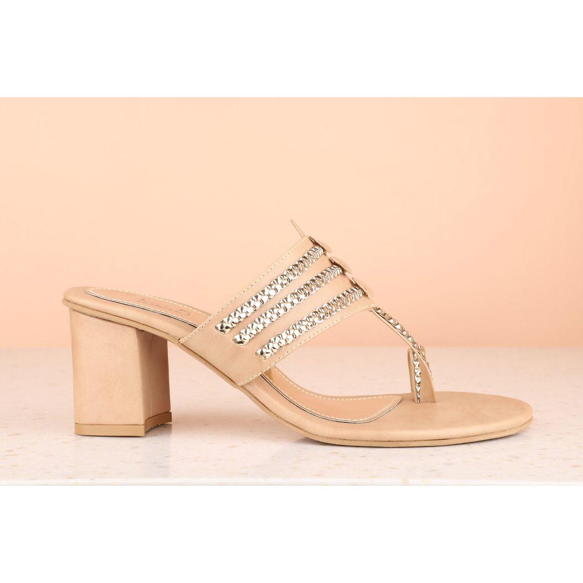 Inc.5 Embellished Sequined Beige Block: Buy Inc.5 Embellished Sequined ...