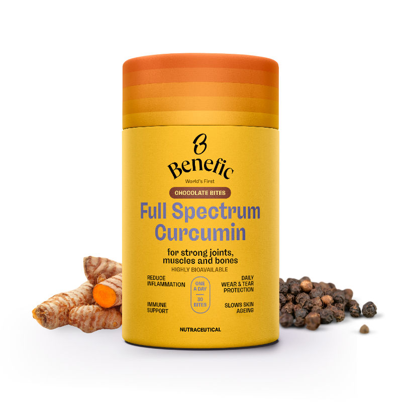 Buy Benefic Full Spectrum Curcumin Chocolate Bites Online
