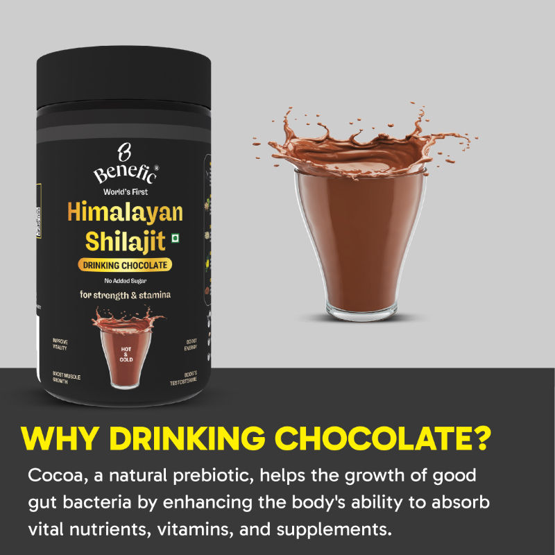 Buy Benefic Himalayan Shilajit Drinking Chocolate Online