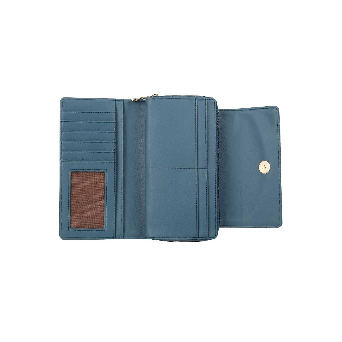 Buy Mochi Blue Wallet for Women Online
