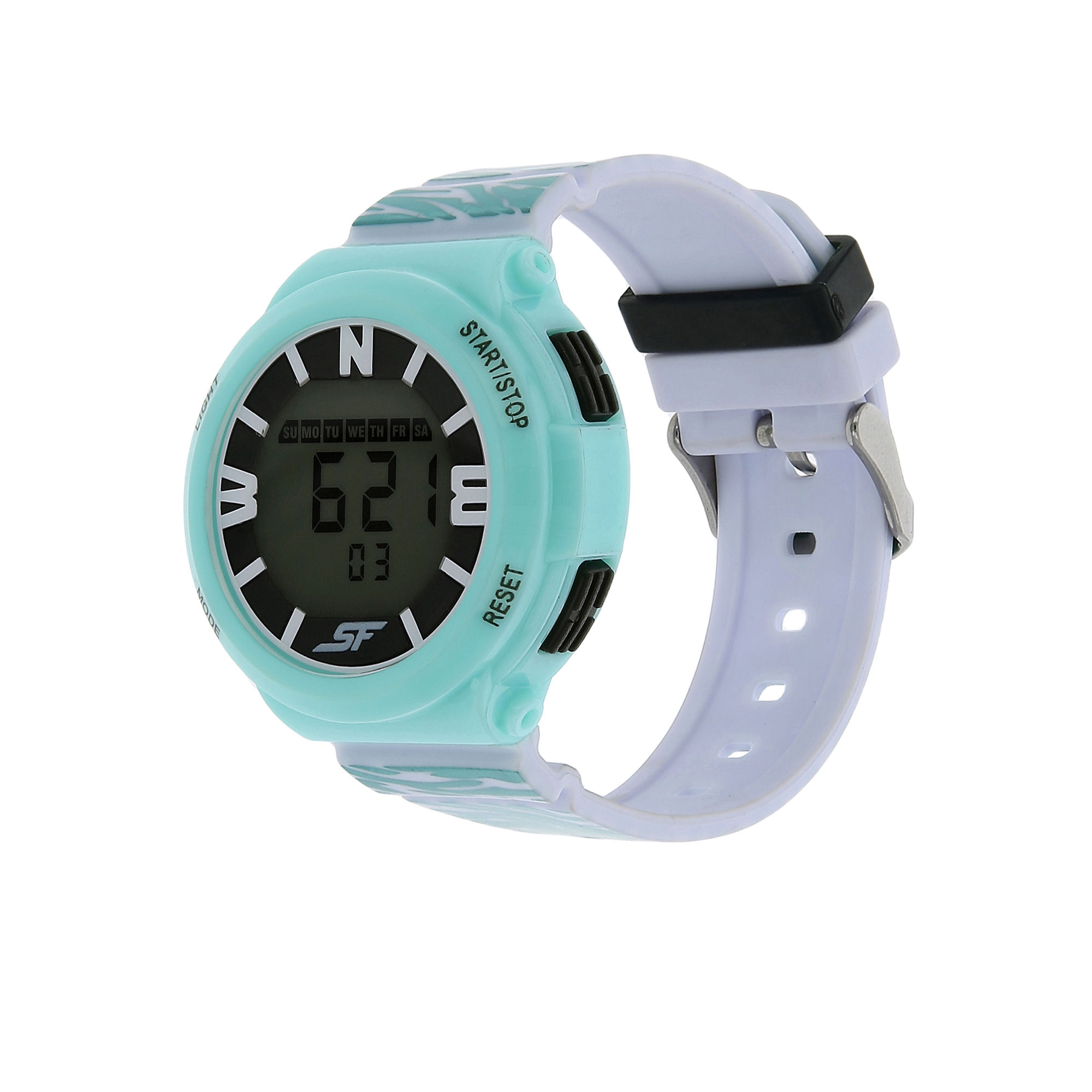 Buy Sonata Grey Dial Multicoloured Plastic Strap Watch Online
