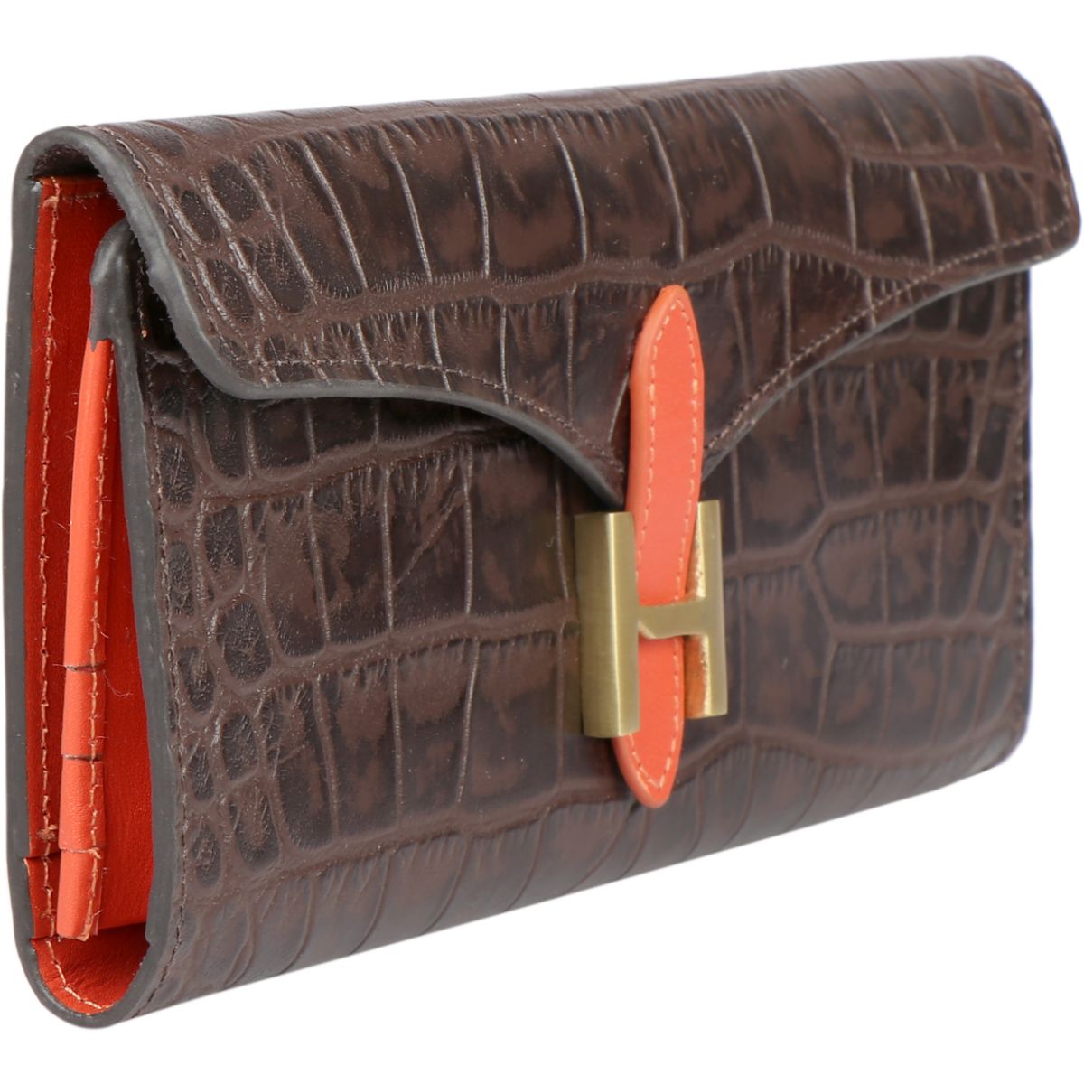 Buy Hidesign Ee Harper W1 Rf-Croco/Mel Ranch/Split-Brown/Lobster/Brown ...