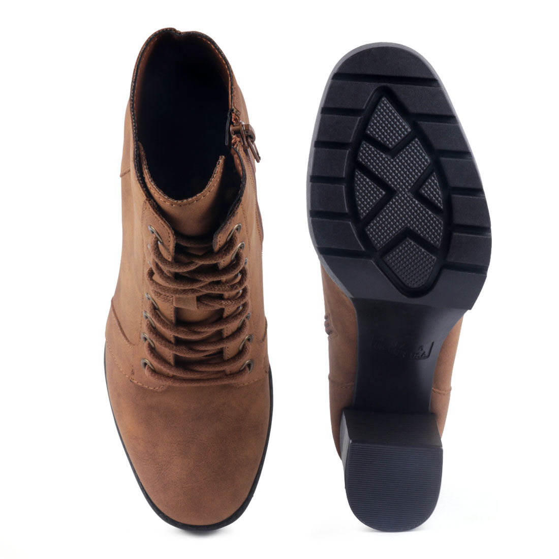 Buy London Rag Tan Heeled Boot Online